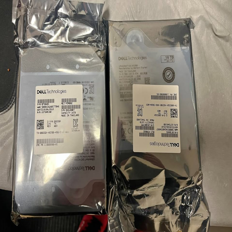 (Brand New) Dell Western Digital Ultrastar DC HC550 3.5 inch Hard Driv ...